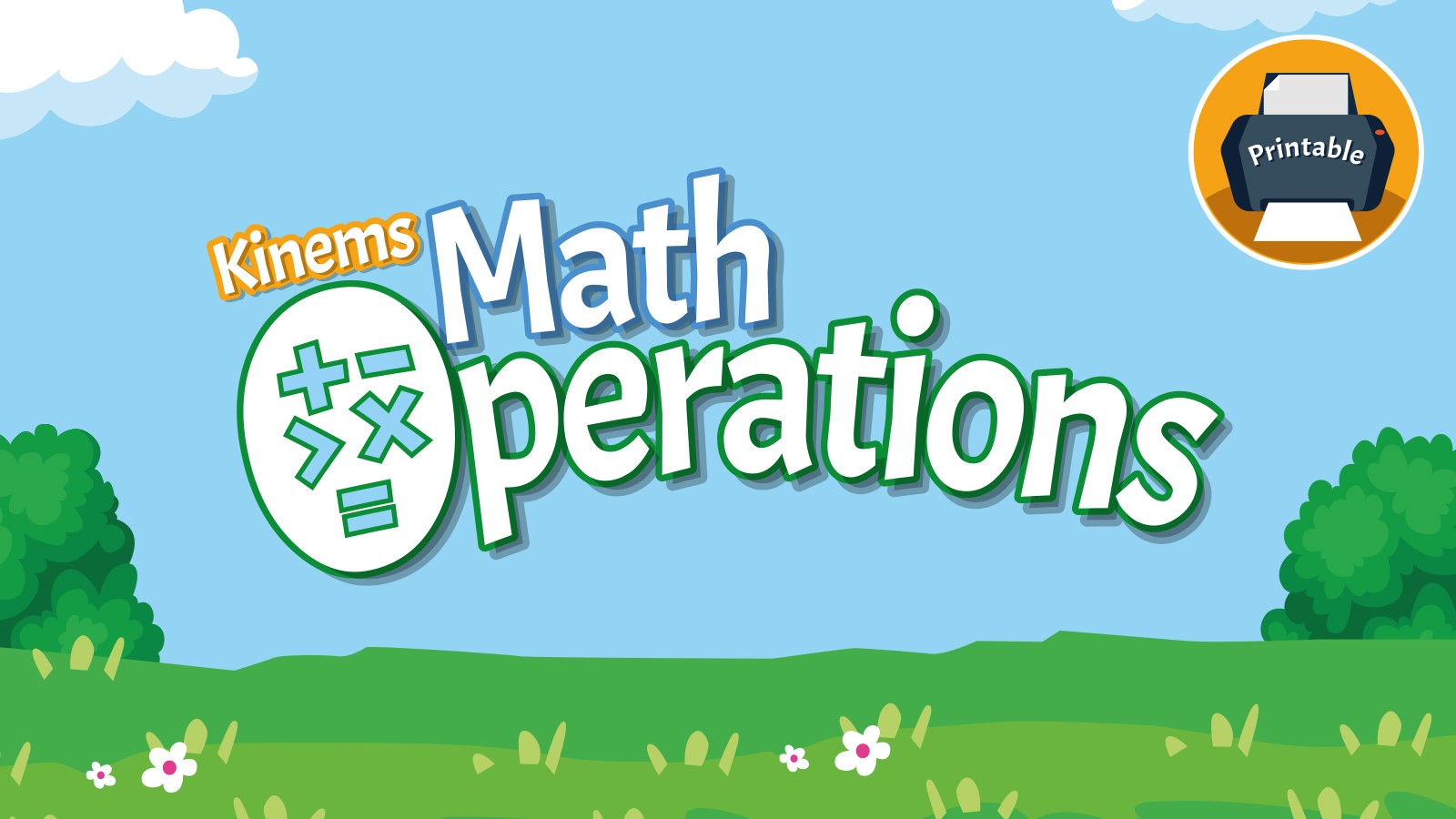 Free Printable Board Game Kinems Math Operations Free Printable Board Game Kinems Math Operations